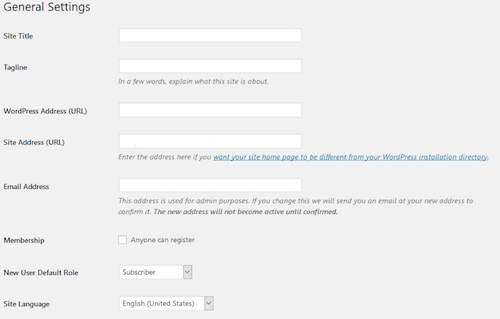 Setting up WordPress: Configuring settings, changing admin username and more - GoDaddy Blog