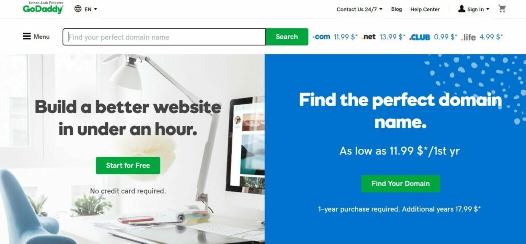How to buy a domain name in 3 steps - GoDaddy Resources - UAE English