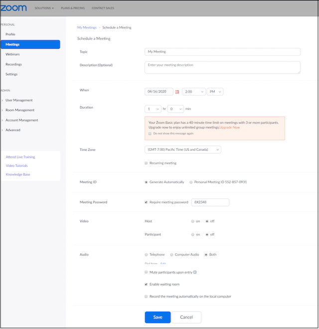 Start Zoom video conferencing in 3 steps - GoDaddy Resources - Canada